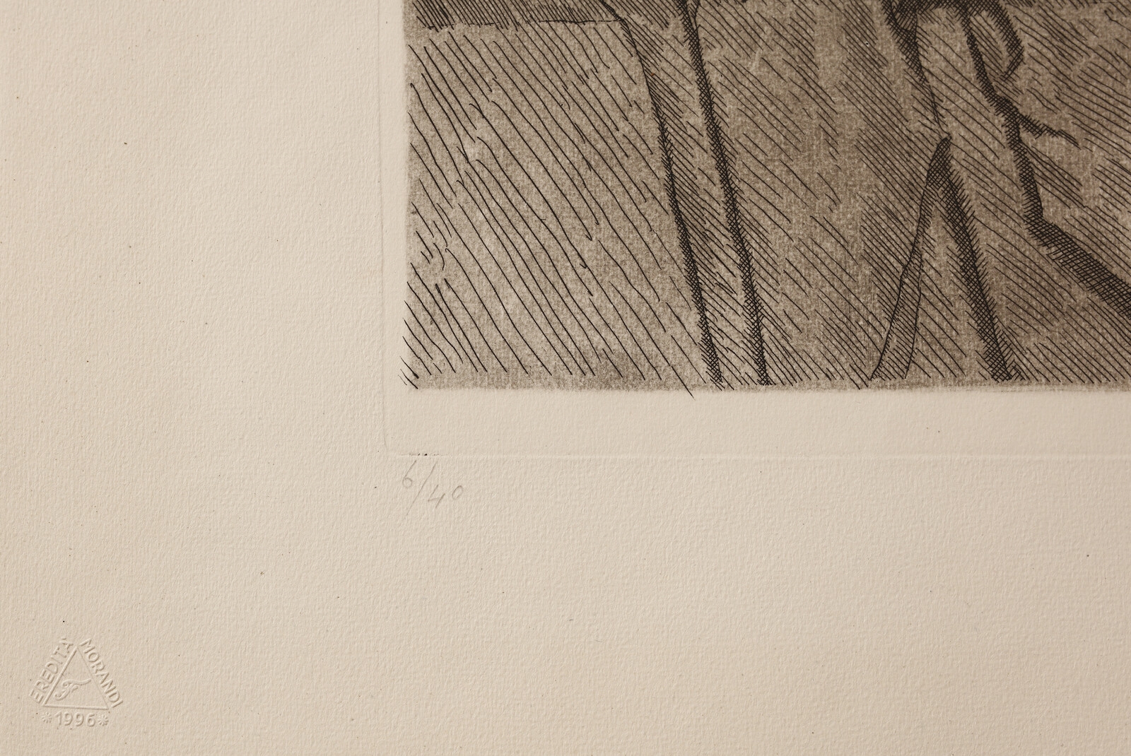 Giorgio Morandi | NATURA MORTA CON DUE OGGETTI E UN DRAPPO SU UN TAVOLO ...