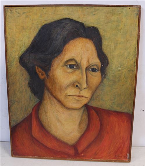 Colin | Portrait, oil on masonite | MutualArt