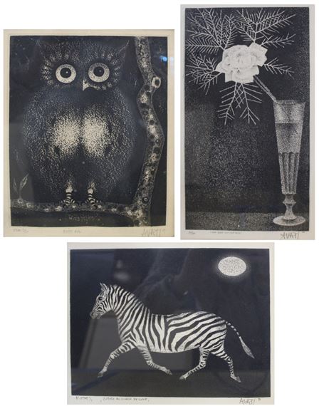 Mario Avati | numbered and dated etchings (1921) | MutualArt
