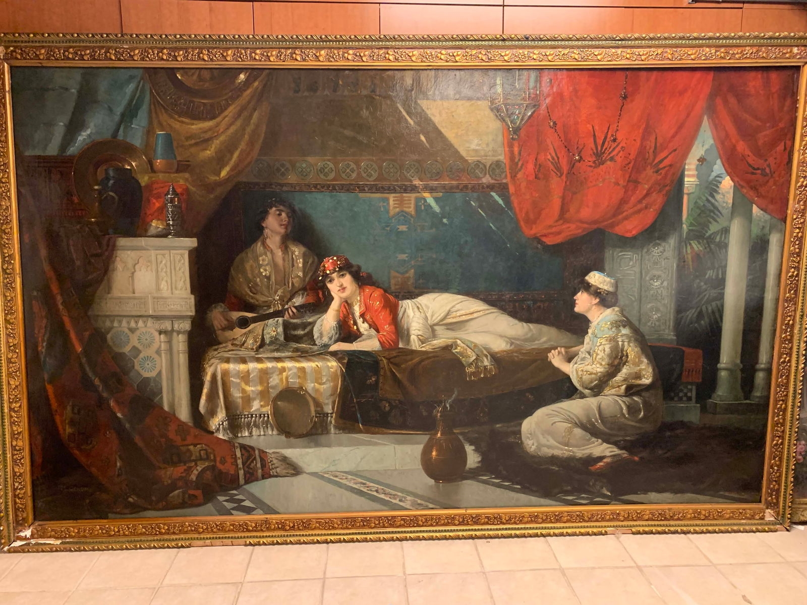 Jean-Léon Gérôme | A Monumental 19th Century French Orientalist Oil On Canvas Painting (19th ...