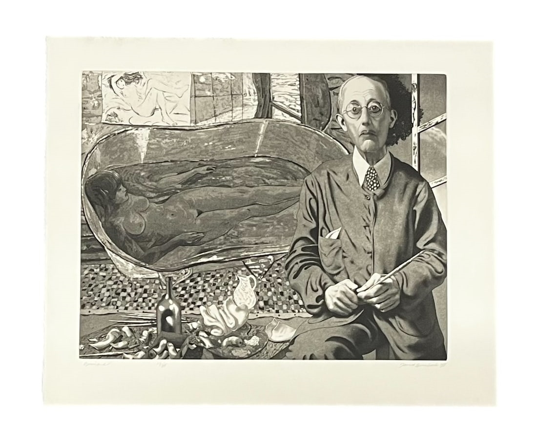 David Bumbeck | David Bumbeck - Bonnard - Etching - 1985 (1985) | MutualArt