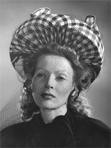 Georges Saad | SAAD Georges Model with a houndstooth hat by Gérard ...