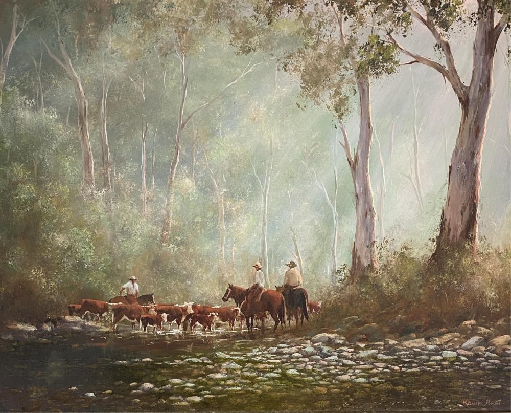 Kevin John Best | Teaching the Rookie | MutualArt