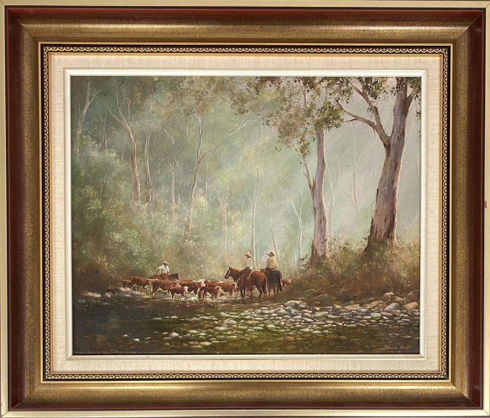 Kevin John Best | Teaching the Rookie | MutualArt
