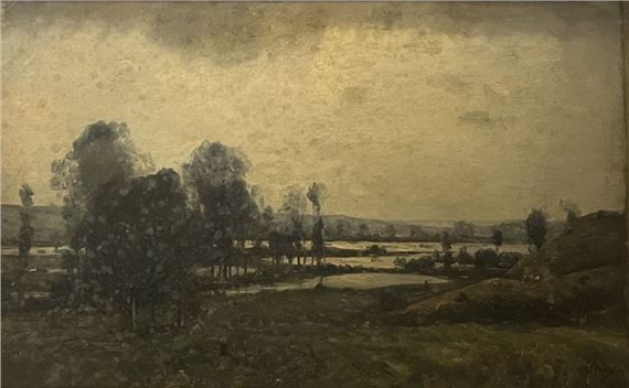 Louis-Aimé Japy | View of the Poitevin Marshes | MutualArt