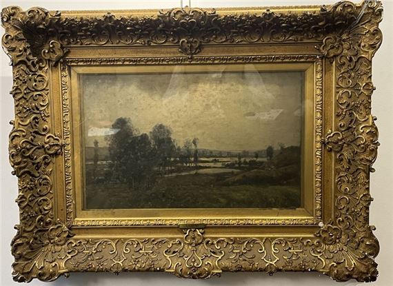 Louis-Aimé Japy | View of the Poitevin Marshes | MutualArt