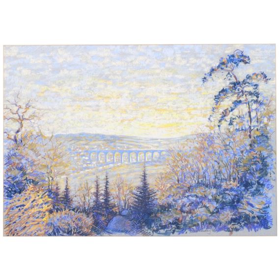 Peter Reading | The Calstock viaduct in the Tamar Valley of Cornwall ...