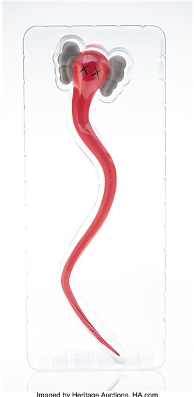 KAWS | Bendy (Red) (2003) | MutualArt