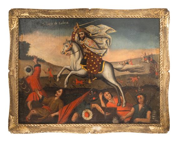 Cuzco School, 18th Century | Cuzco School, 18th Century Santiago ...