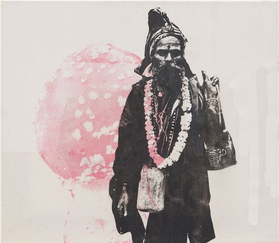 Walter Dahn | Holyman and Mushroom (2005) | MutualArt