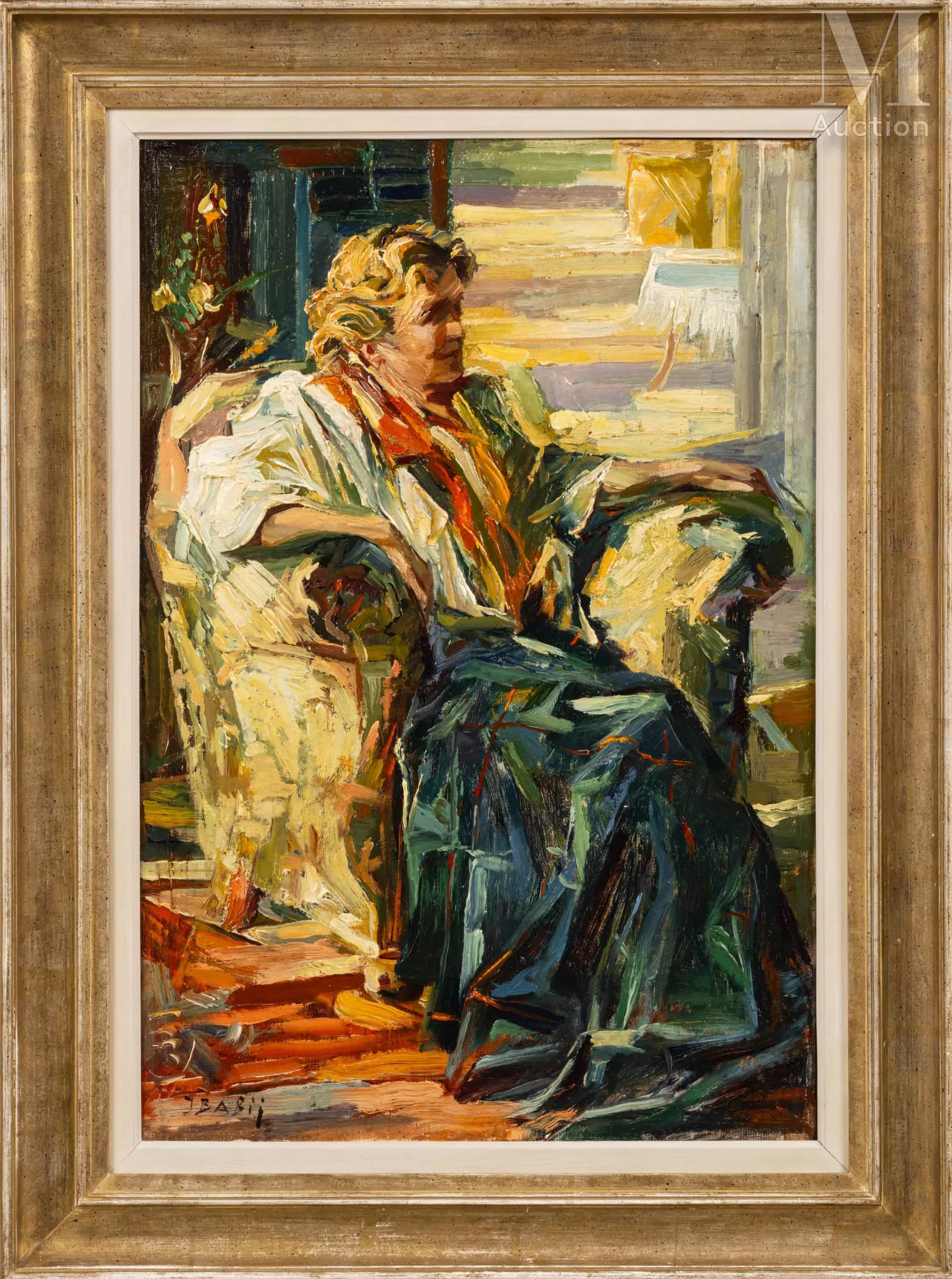 Ivan Babij | Portrait de la comtesse Élisabeth Greffulhe assise (1940 ...