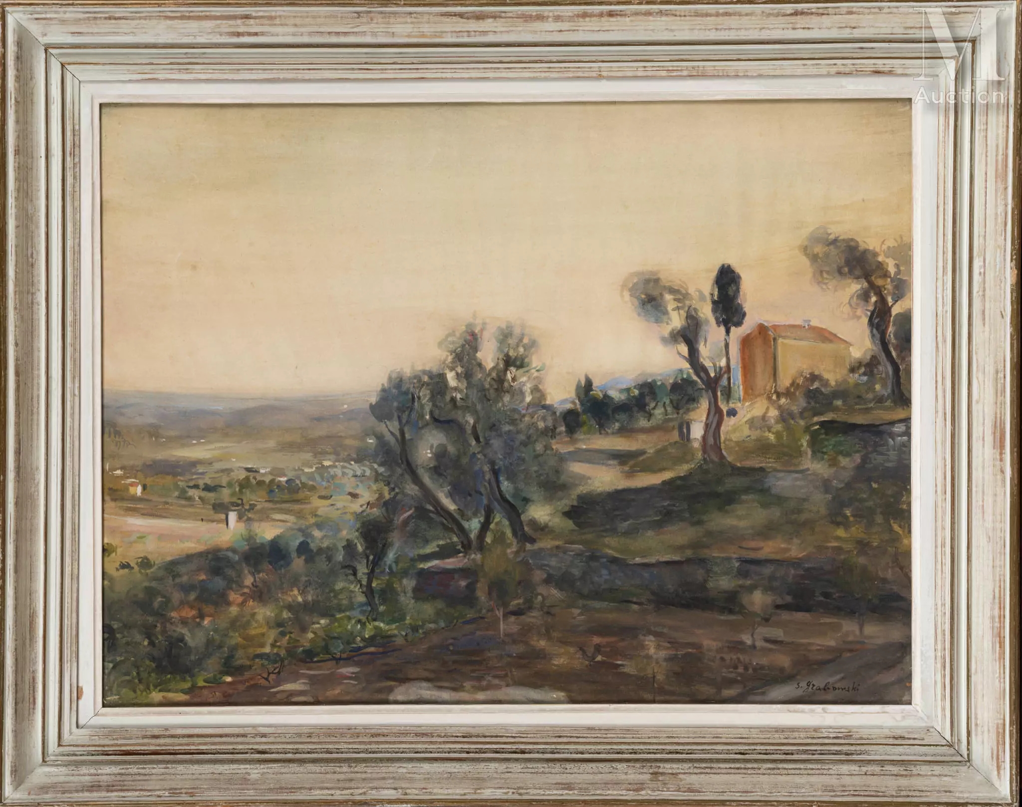 Stanisław Grabowski | Paysage du Midi (1901) | MutualArt