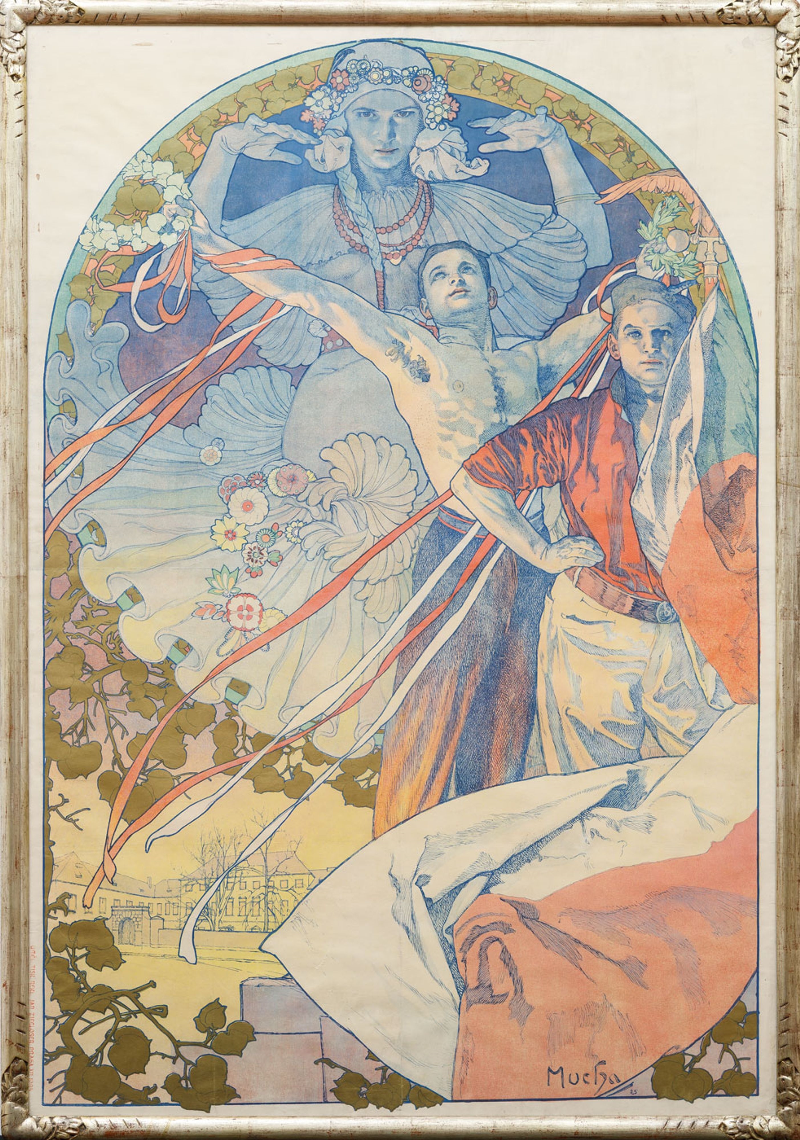 Alphonse Mucha | Poster for the 8th All-Sokol Rally (1925) | MutualArt
