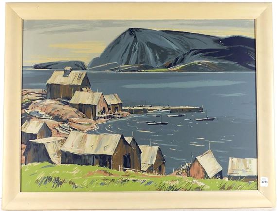 Joseph Sydney Hallam | Cape Breton Harbour | MutualArt