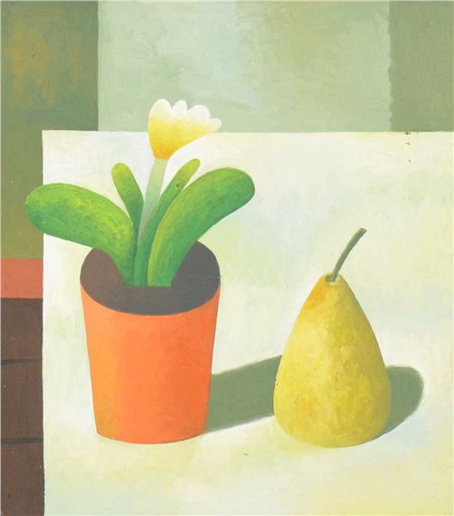 Reg Cartwright | ) Flower and Pear (1996) | MutualArt