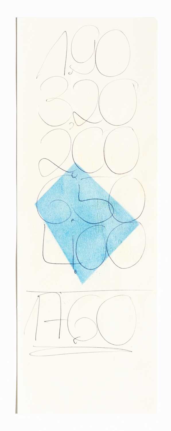 Jonathan Monk | Restaurant Drawings (2019) | MutualArt