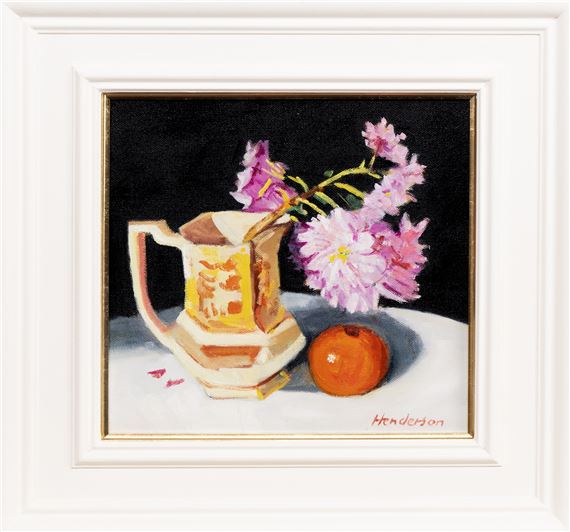 Gordon G. Henderson | CHINESE JUG & BLOSSOOM | MutualArt