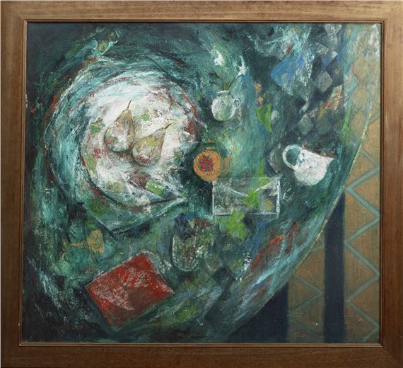 Helen Tabor | STILL LIFE WITH PEARS (1960) | MutualArt