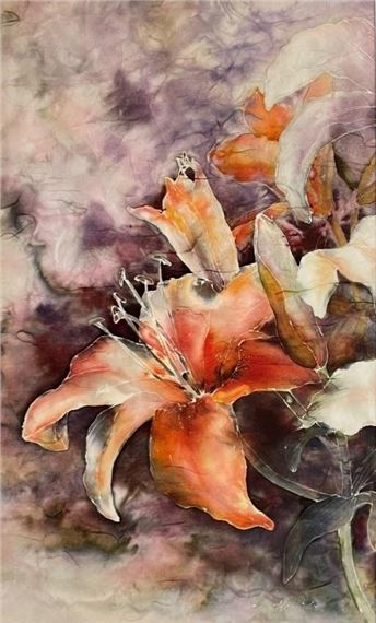 Yuriko Kitamura | 20th Century ASA Untited (Lilly) watercolour on paper ...