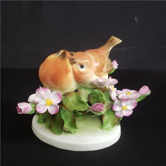 Herend Porcelain Factory | Herend Hungary hand painted porcelain bird ...