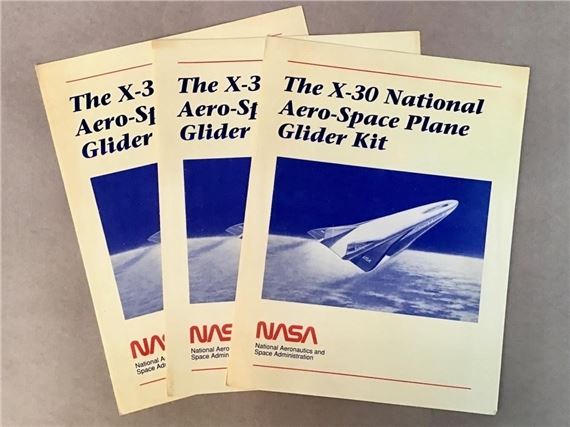 Mike Stone | 3 vintage 1992 NASA X-30 National Aero (1970s) | MutualArt