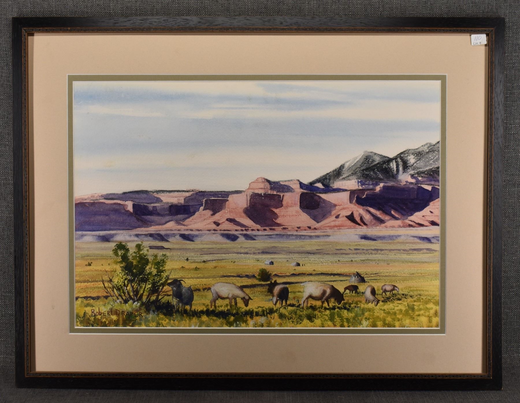 Robert Draper | Sheep heard (1960) | MutualArt