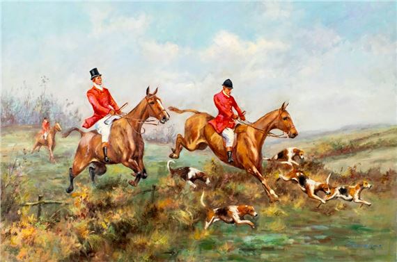 Ch Edward | Hunting Scene | MutualArt