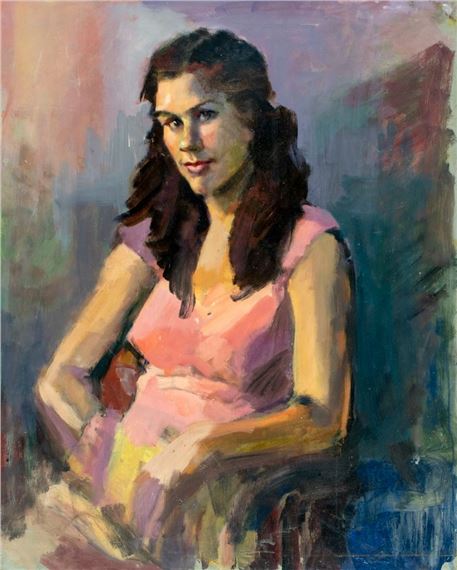 John Reilly | Portrait of Woman | MutualArt