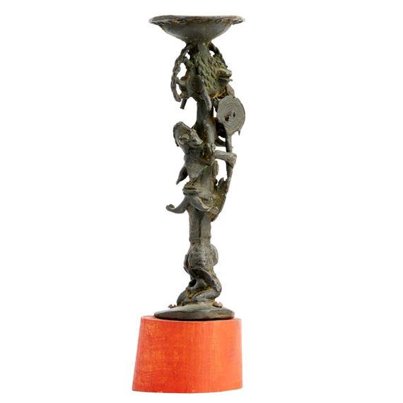Donald Friend | Donald FRIEND (1915–1989) A sculptural candlestick or ...