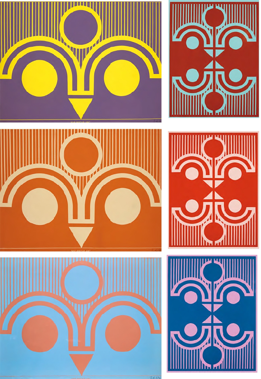 Imre Bak | Serigraphies from 1976-1977 – Set of six (1976 - 1977 ...