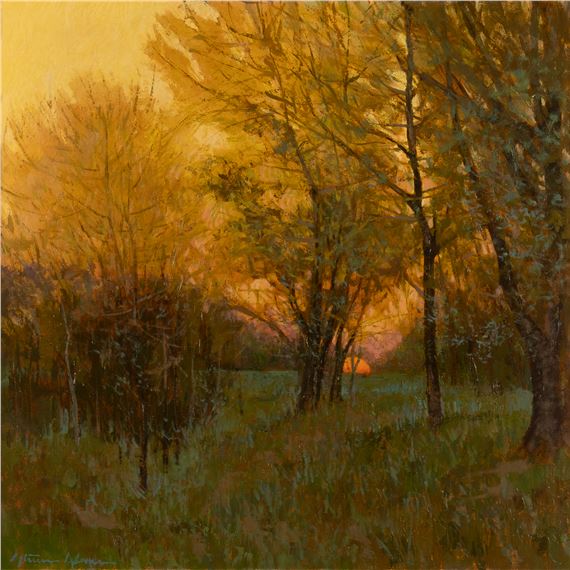 Steven Lee Adams | Steven Lee Adams (1962- ): Sunset | MutualArt