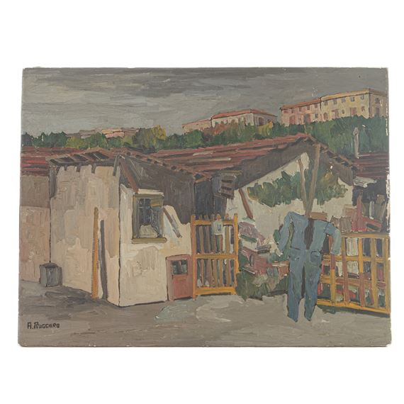 Amedeo Ruggiero | Roof, 1956 (1956) | MutualArt