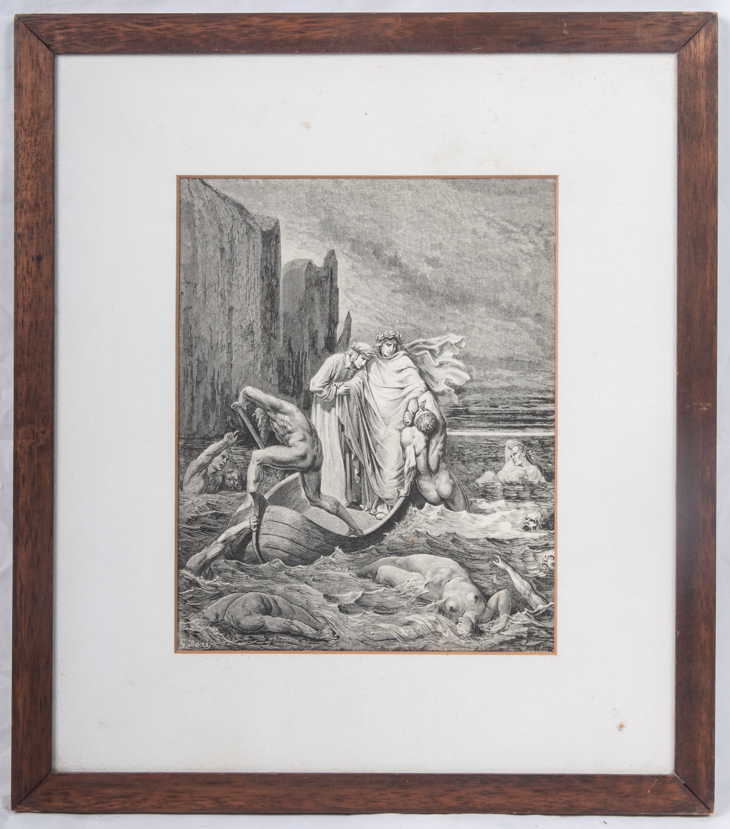 Gustave Doré | Illustration from the Divine Comedy with Dante and ...