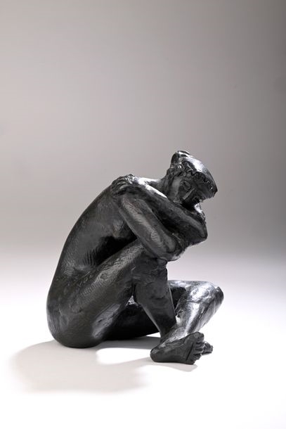 Antoniucci Volti | Seated female nude, legs crossed | MutualArt
