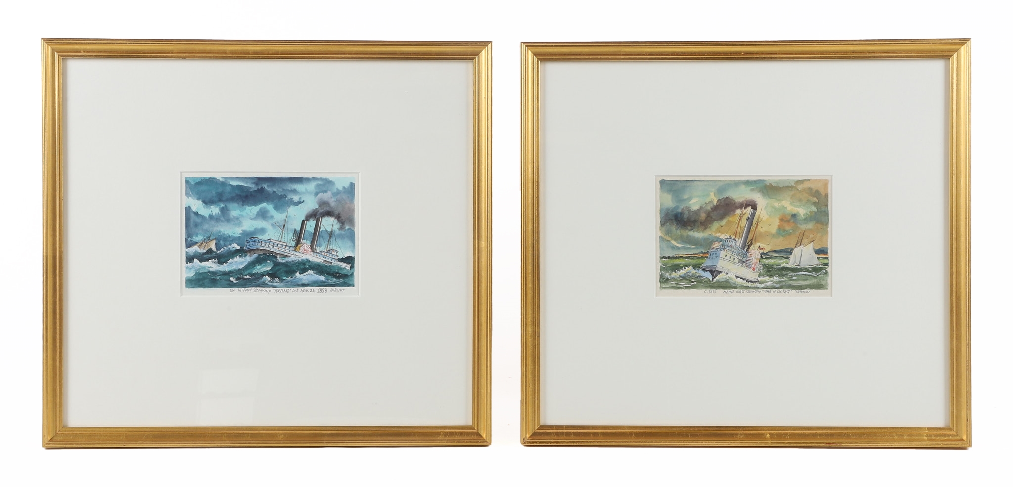 Ray Prosser | The Ill-Fated Steamship Portland | MutualArt