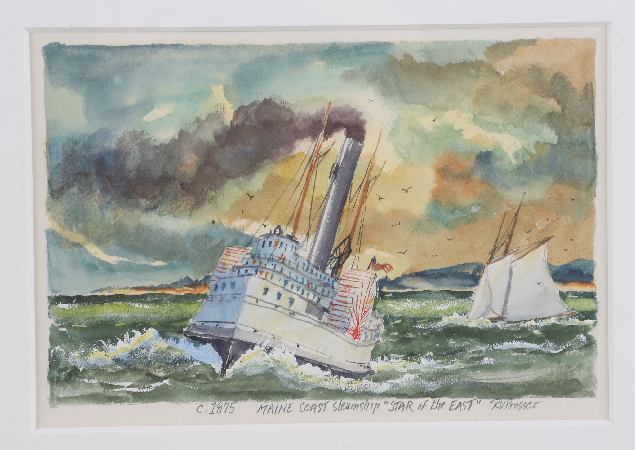 Ray Prosser | The Ill-Fated Steamship Portland | MutualArt
