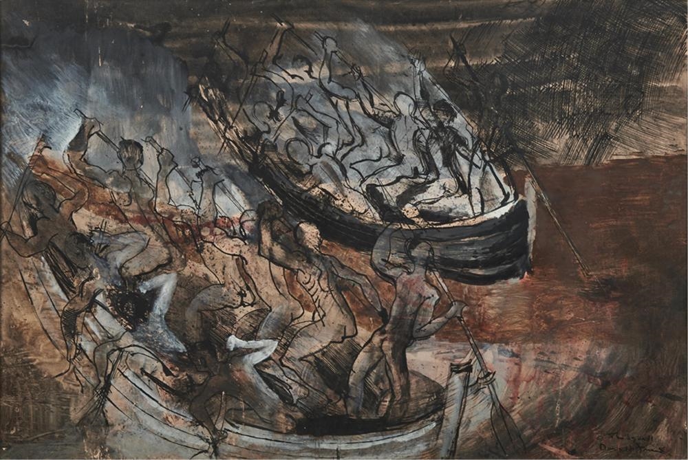 Donald Friend | The Squall | MutualArt