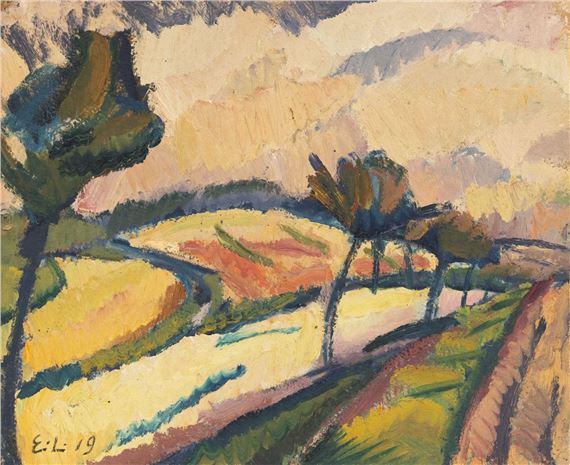 Else Ladèr | Landweg (1919) | MutualArt