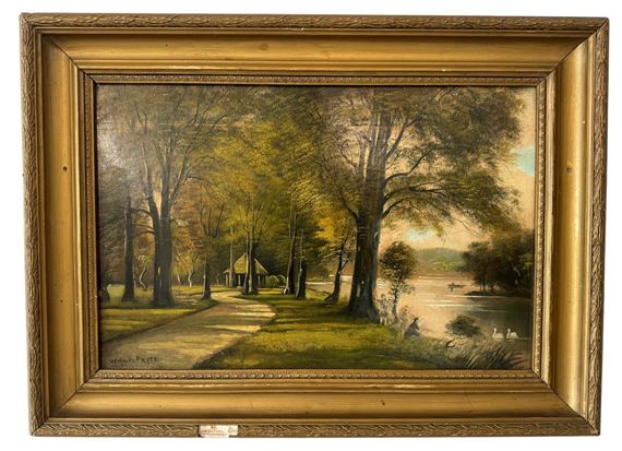 George Willis-Pryce | Parkland scene | MutualArt
