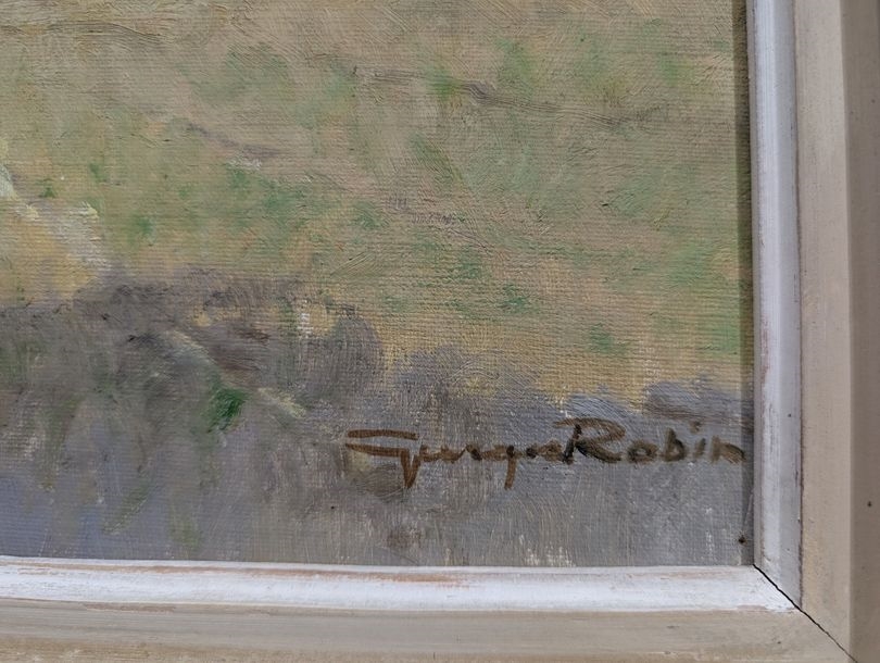Georges Charles Robin | Saint-Martin des bois Oil on canvas Signed ...