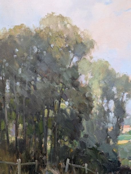 Georges Charles Robin | Saint-Martin des bois Oil on canvas Signed ...