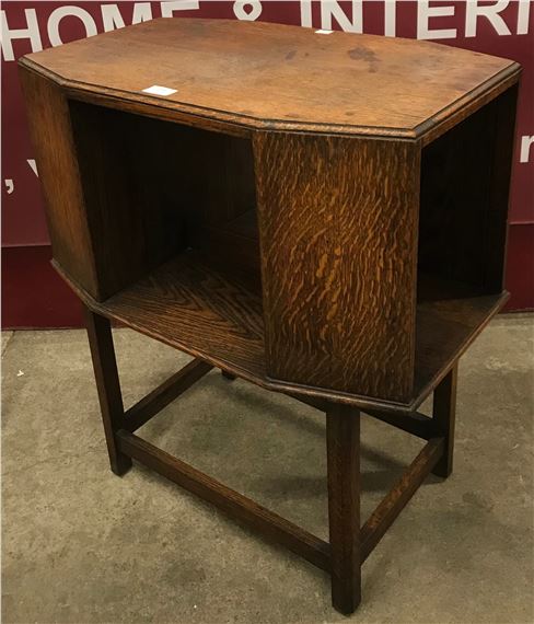 Heals | An Art Deco Heals style oak bookstand | MutualArt