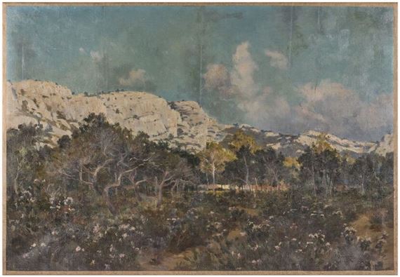 Joseph Garibaldi | Mediterranean landscape | MutualArt