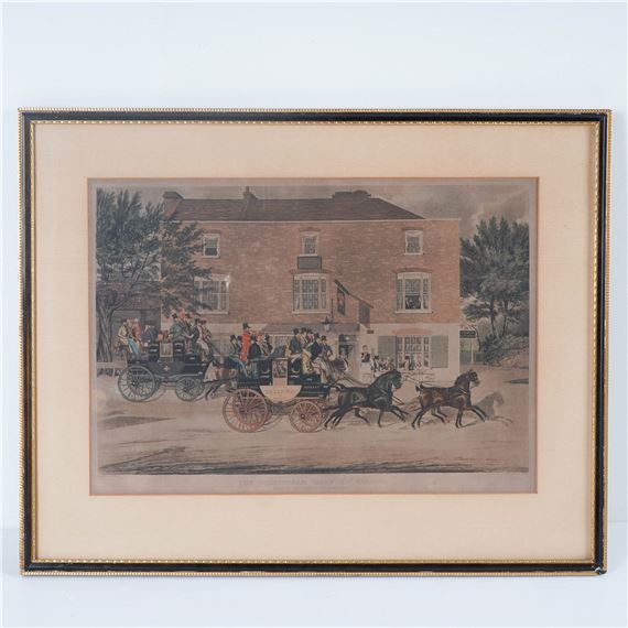 James Pollard | The Birmingham Tally-Ho Coach (Circa 1850) | MutualArt