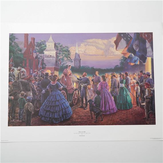 Morton Künstler | This limited edition fine offset lithograph entitled ...