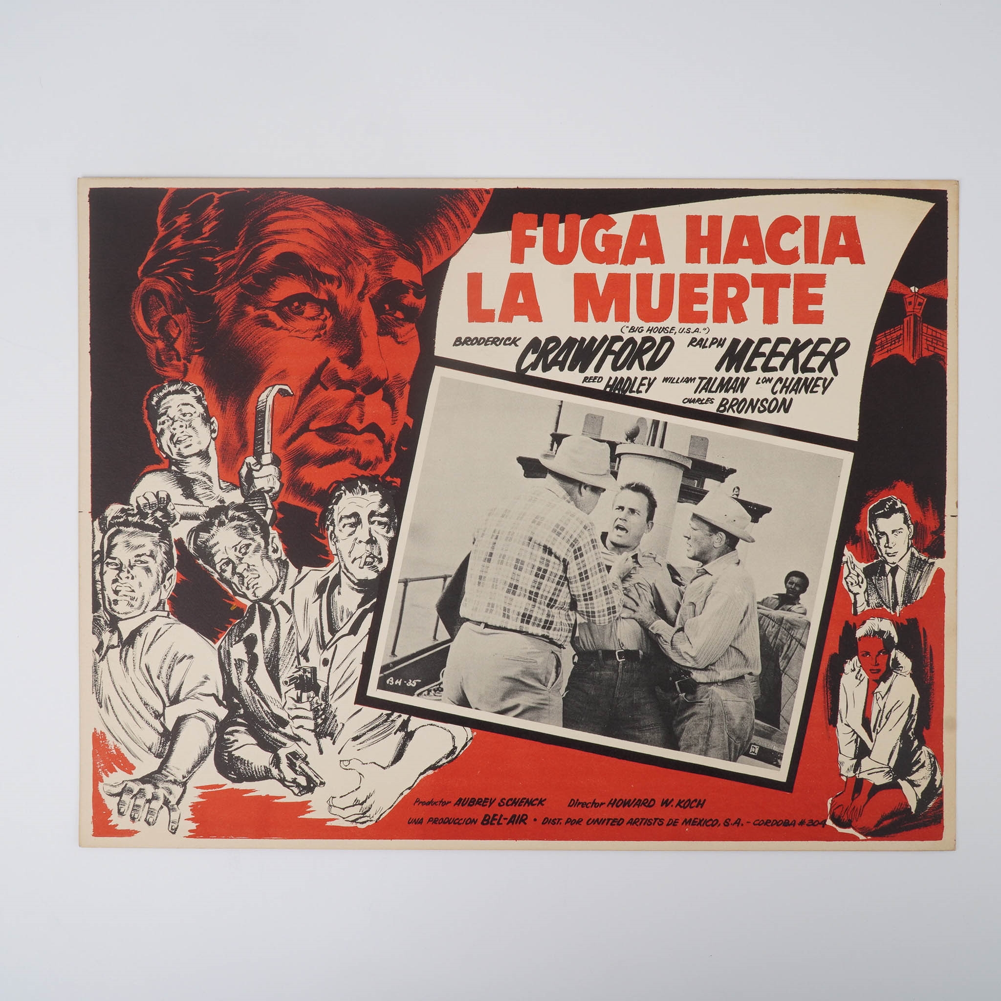 Charles Bronson | 6pc Vintage Mexican Movie Lobby Cards (20th Century ...