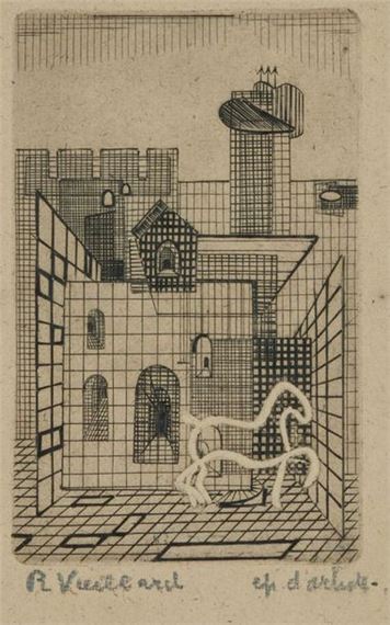 Roger Vieillard | The stable of Bucephalus | MutualArt