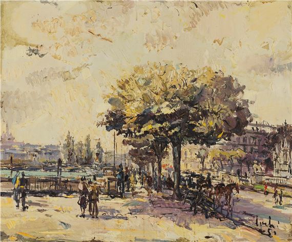 Sergio Cecchi | Le quai du Mont Blanc | MutualArt