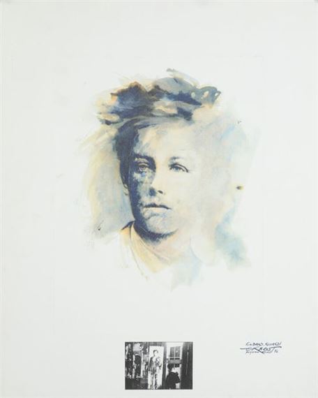 Ernest Pignon-Ernest | Rimbaud (1986) | MutualArt