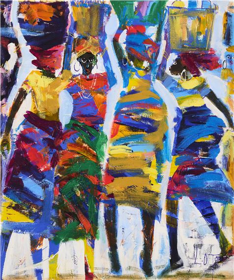 Larry Otoo | SAVANNAH COLOURS (2006) | MutualArt